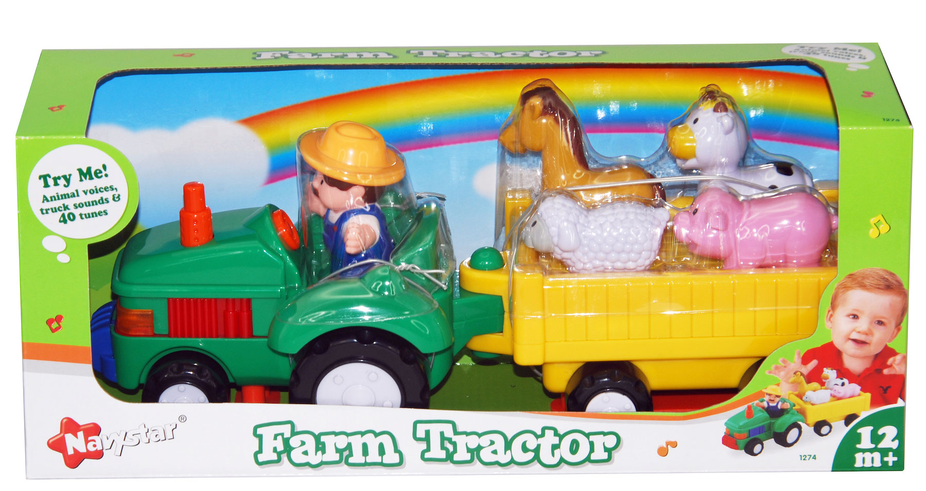 Navystar farm tractor [#1274] | Lionel's juguetes