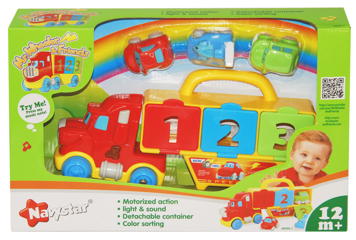 Mr. Wheeler & Friends - Camión con 3 autos [#68090-T] | Lionel's juguetes