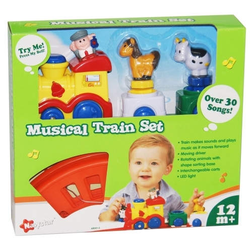 Musical train set (2 carts) - Try me [#68001-S] | Lionel's juguetes
